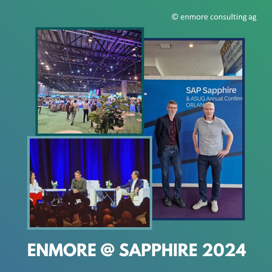 enmore auf der SAPPHIRE 2024 - enmore consulting ag